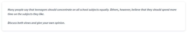 How to write two-views-and-opinion essay for IELTS Academic