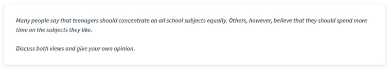 How to write two-views-and-opinion essay for IELTS Academic